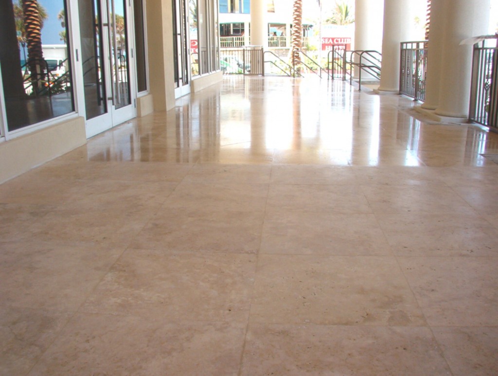 Sealing Saturnia Marble Flooring For Restaurant and Lounge - Sealing ...